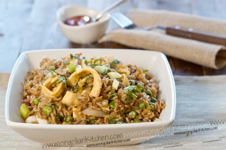 Nasi Goreng (indonesian fried rice) Recipe - With step by step pictures ...