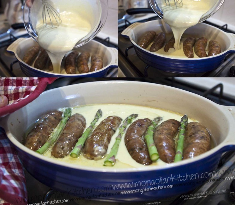 Toad in the hole recipe | MongolianKitchen.com | MongolianKitchen.com